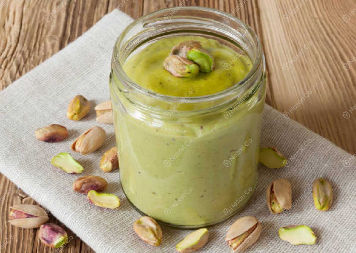 Pistachio butter Vs. Pistachio Paste - Nazari Pistachio
